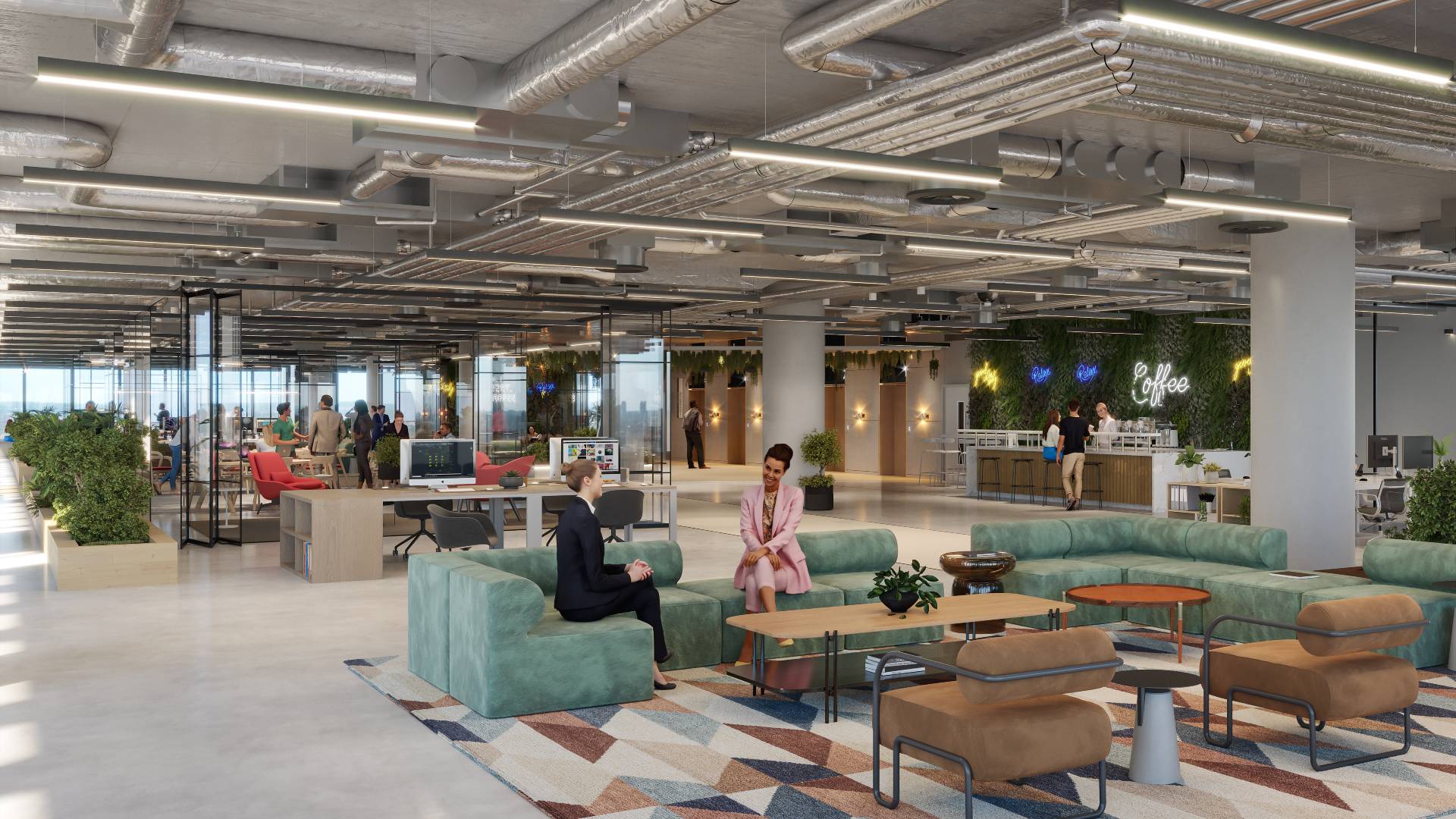 Workspaces In The Turing Building | Stratford Cross