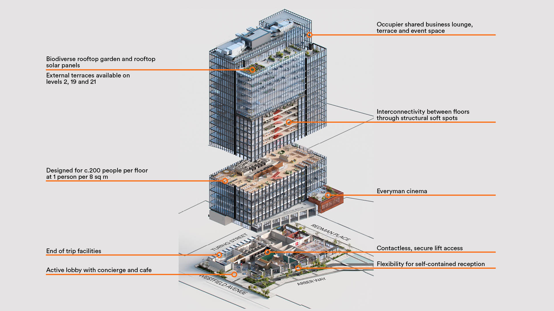 Workspaces In The Turing Building | Stratford Cross